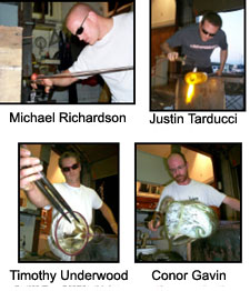 Art Glass by Richardson and Tarducci from Kela's...a glass gallery