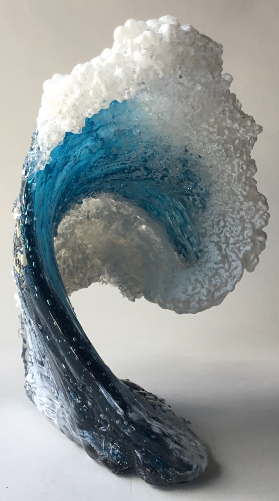 Art Glass Wave Sculpture from Kela's...a glass gallery on Kauaii