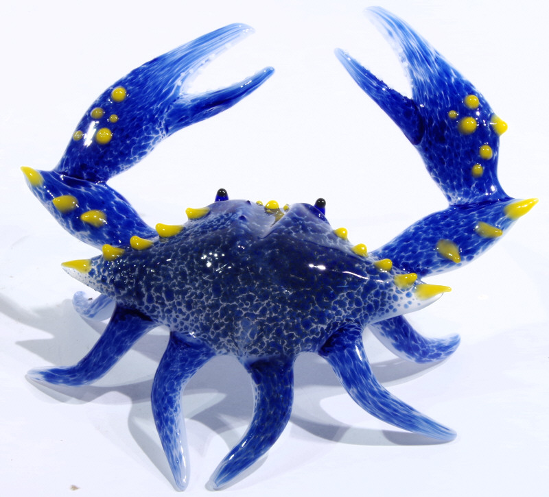 Art Glass crab from Kela's...a glass gallery on Kauai