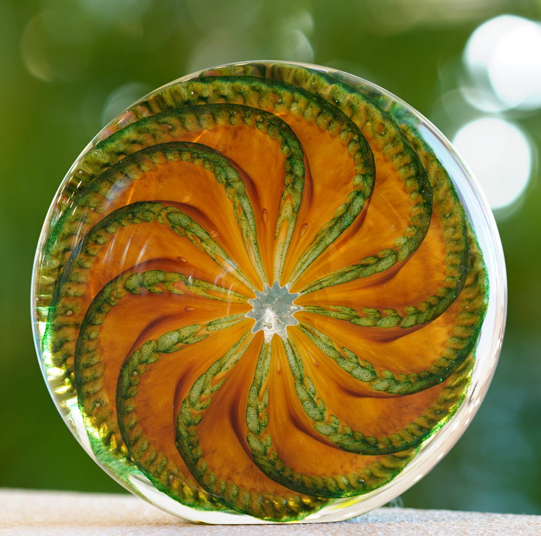 Art Glass paperweight from Kela's...a glass gallery on Kauaii