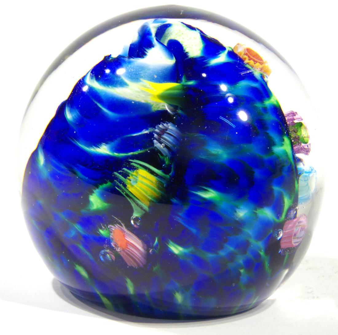 Art Glass paperweight from Kela's...a glass gallery on Kauaii