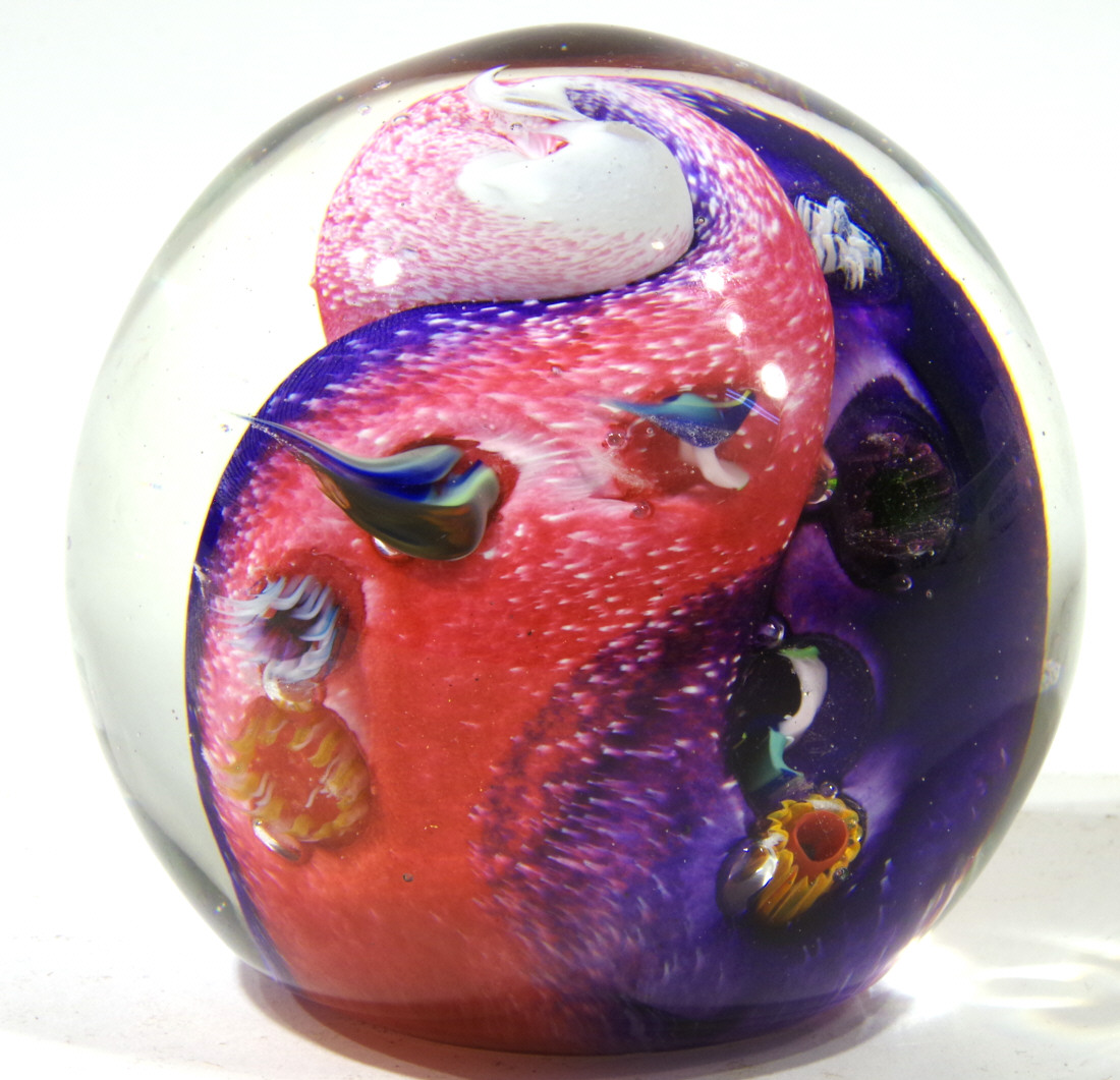 Art Glass paperweight from Kela's...a glass gallery on Kauaii