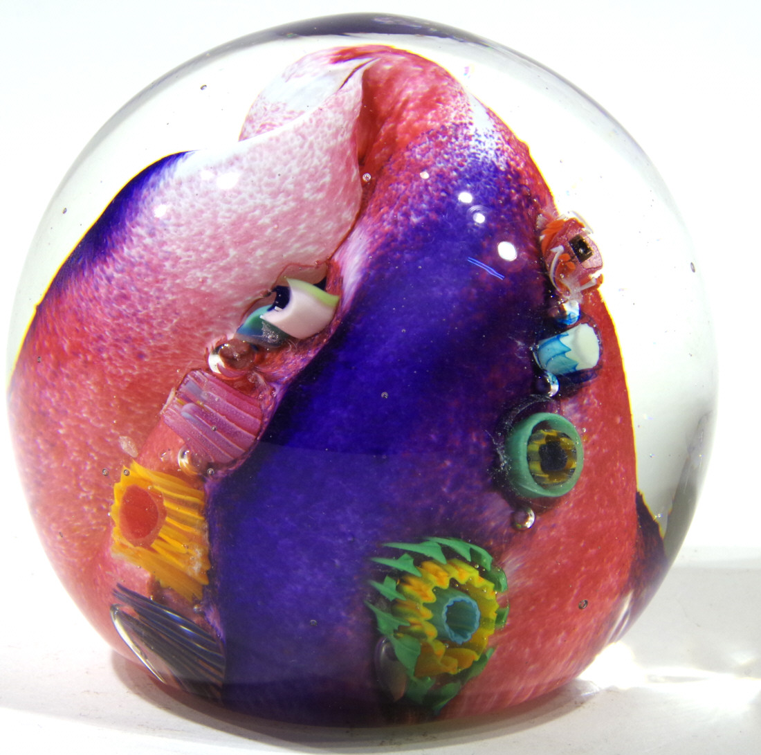 Art Glass paperweight from Kela's...a glass gallery on Kauaii