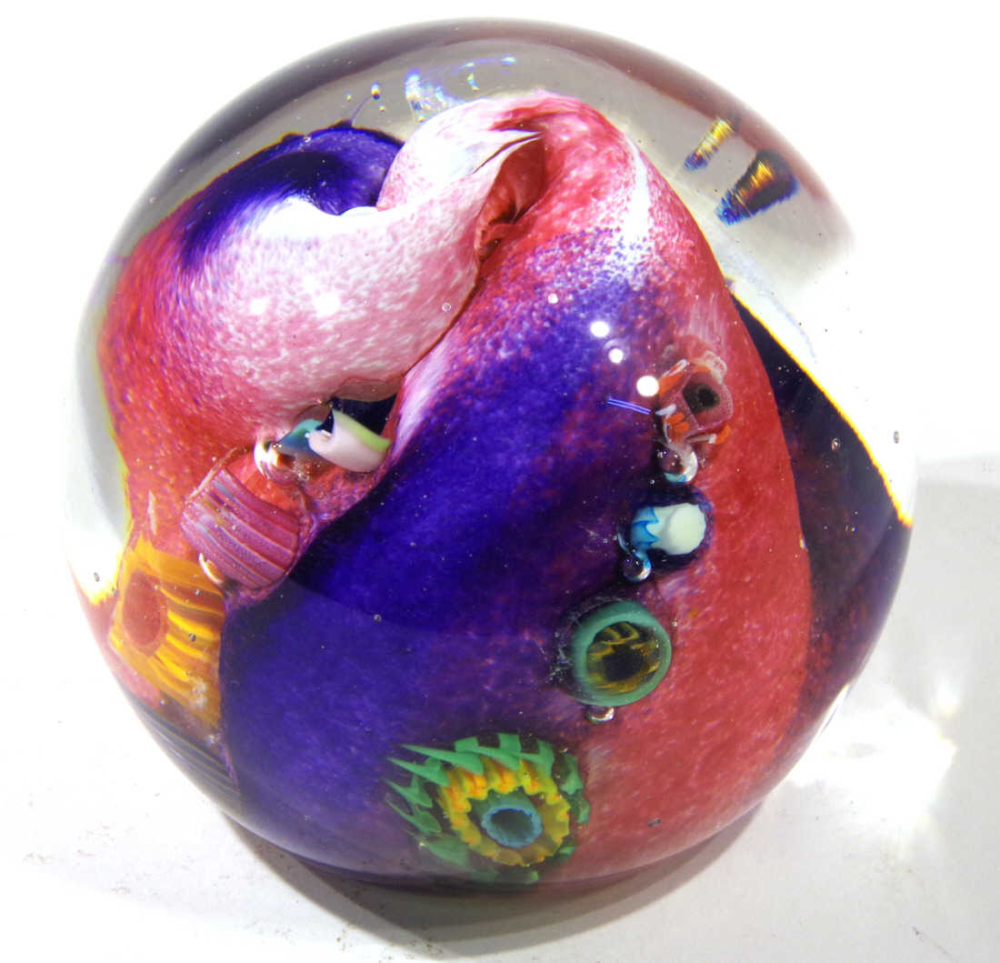 Art Glass paperweight from Kela's...a glass gallery on Kauaii