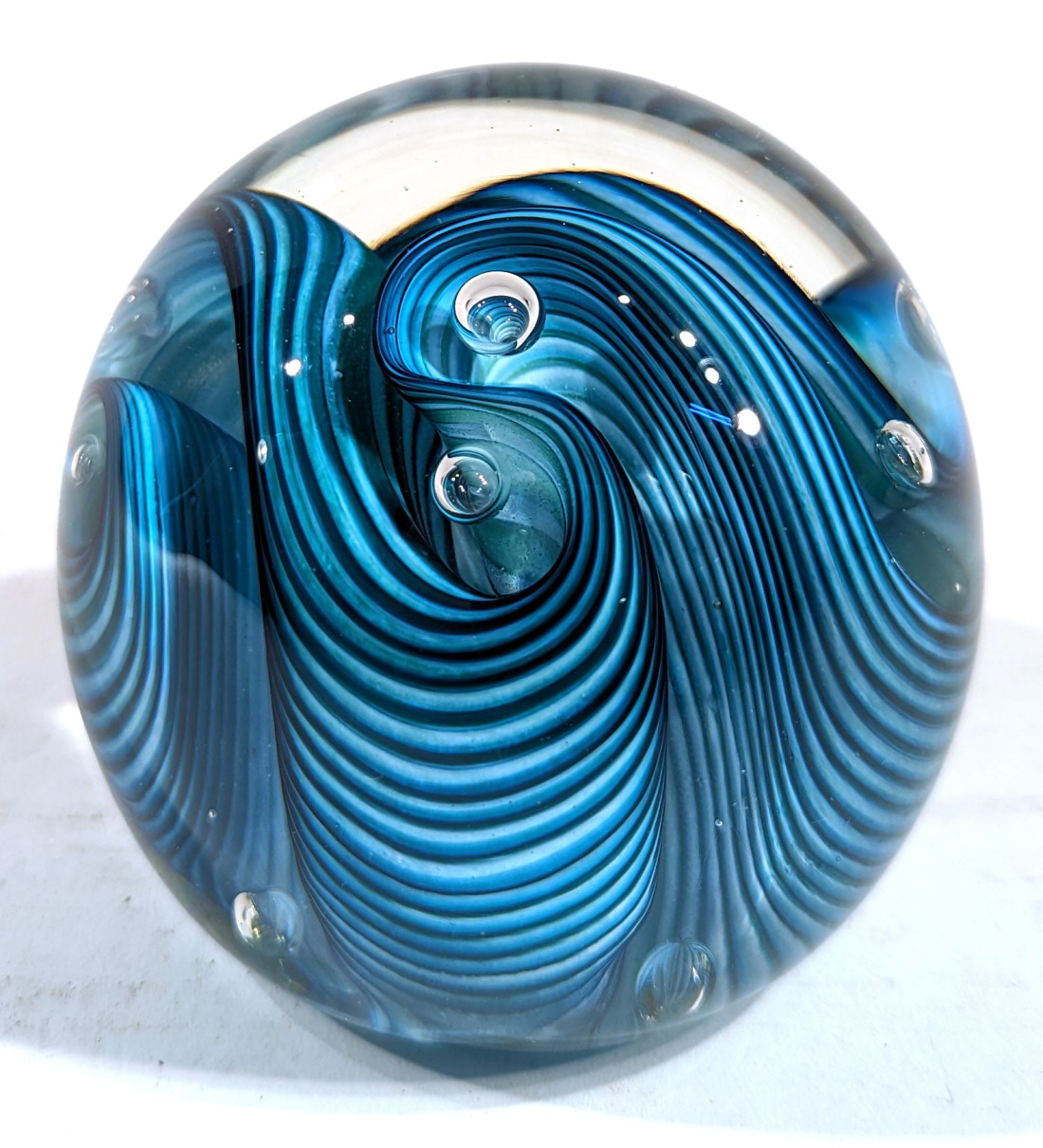 Art Glass paperweight from Kela's...a glass gallery on Kauaii