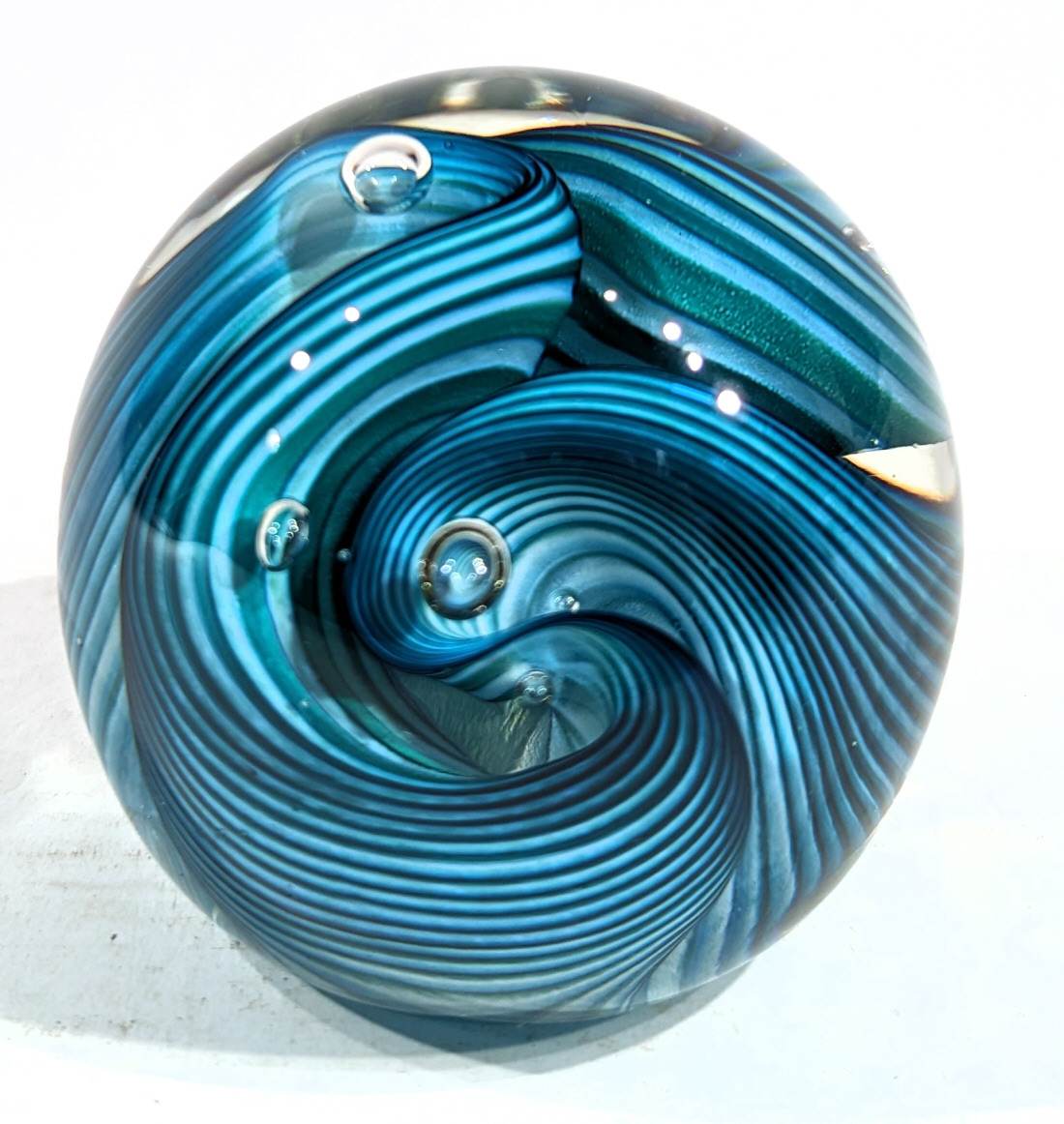 Art Glass paperweight from Kela's...a glass gallery on Kauaii