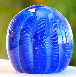 Art glass paper weights - glass art from Kela's Gallery