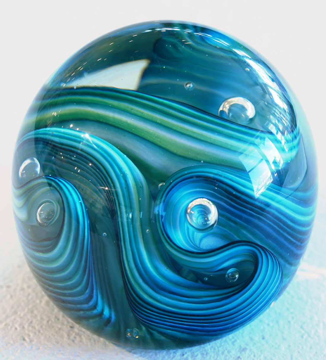 Art Glass paperweight from Kela's...a glass gallery on Kauaii