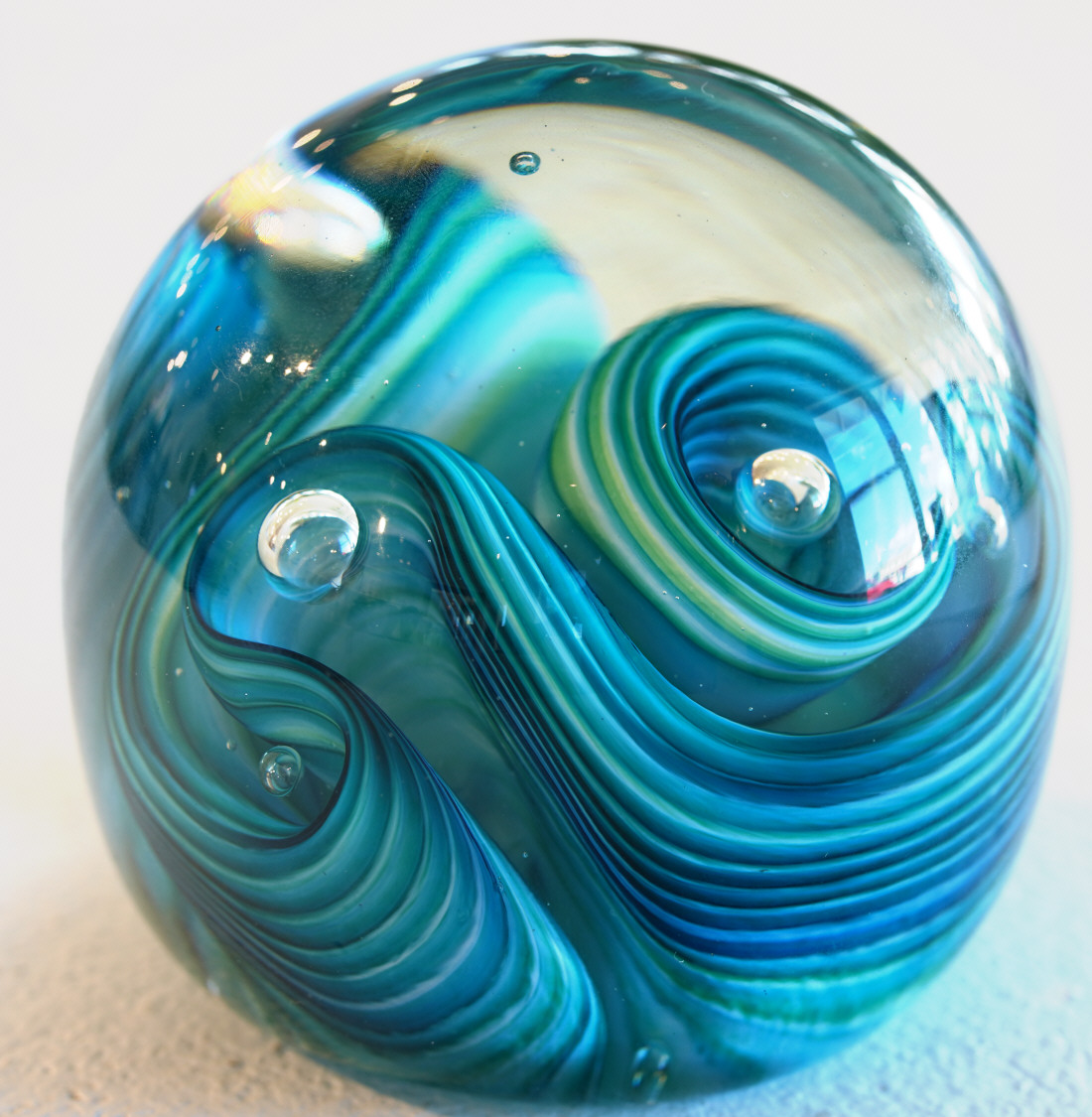 Art Glass paperweight from Kela's...a glass gallery on Kauaii