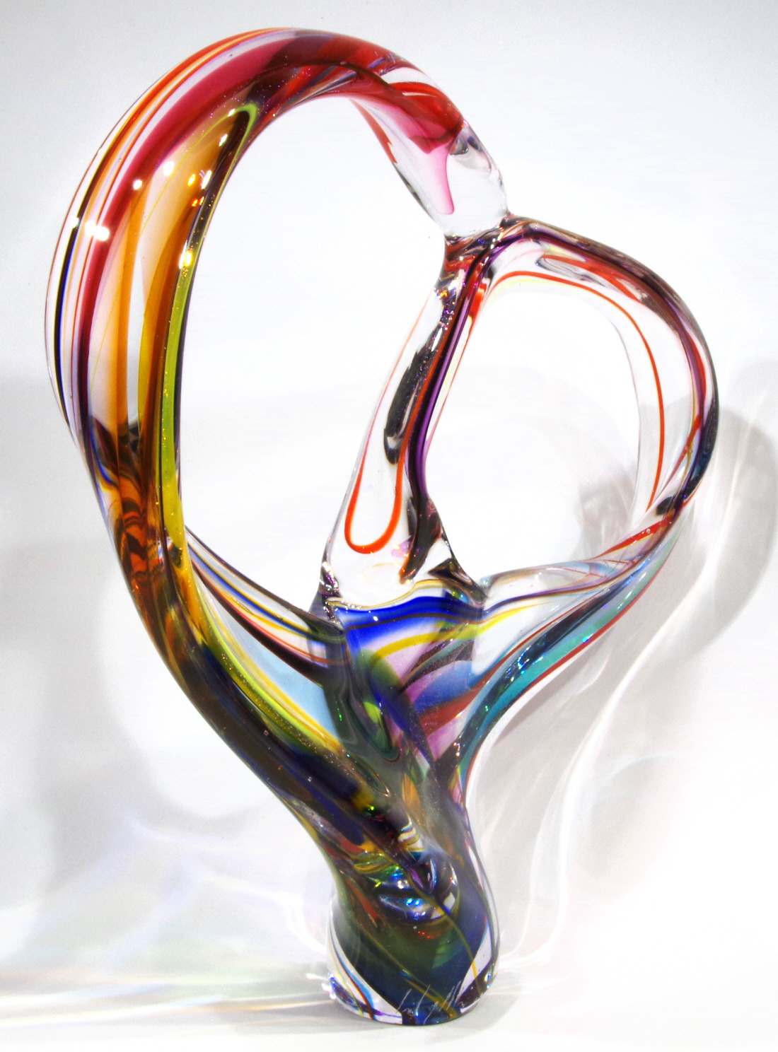 Art Glass Infinity Sculpture from Kela's...a glass gallery on Kauaii