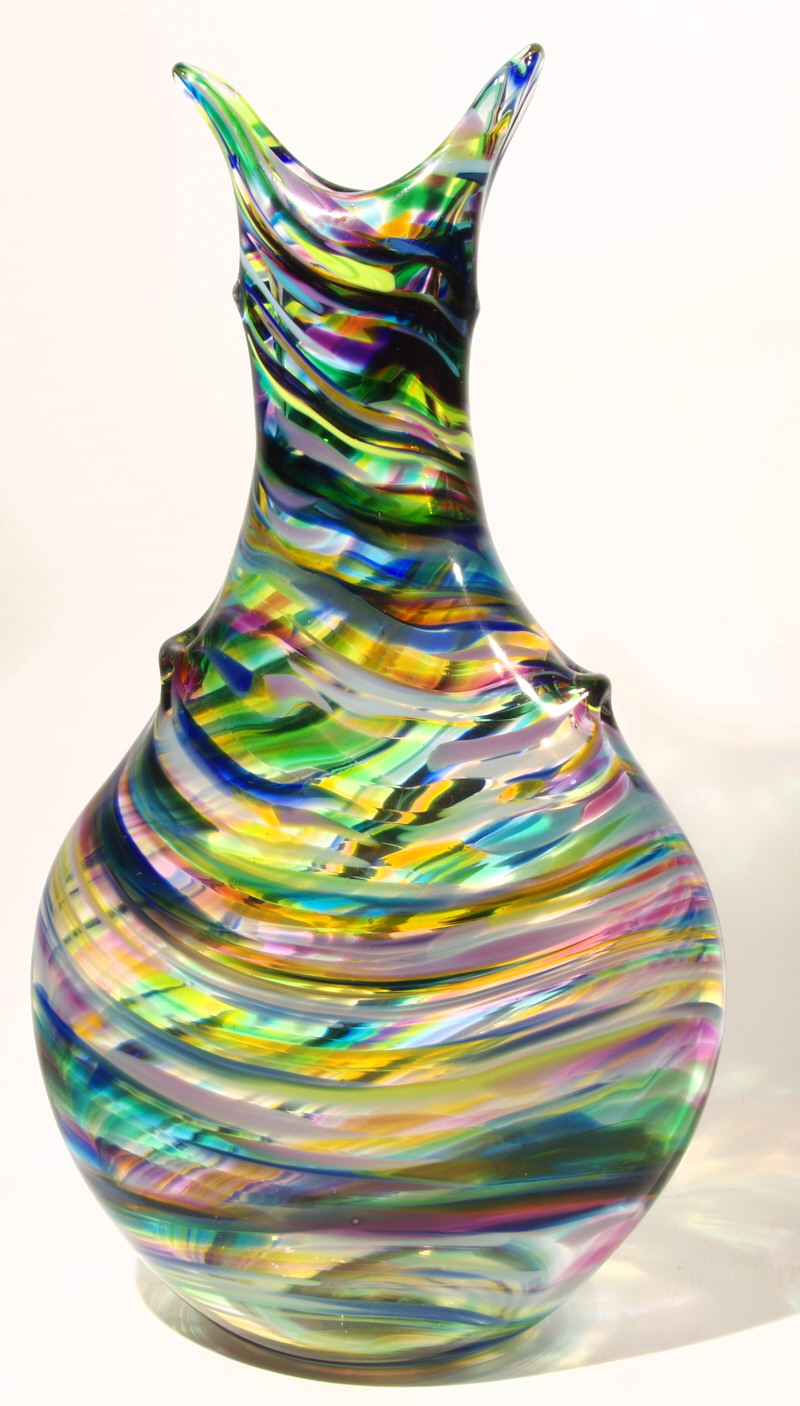 Art Glass Sculpture VASE from Kela's...a glass gallery on Kauaii