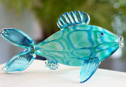 Art glass fish - glass art from Kela's Gallery