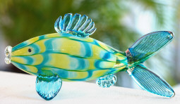 Art glass fish - glass art from Kela's Gallery