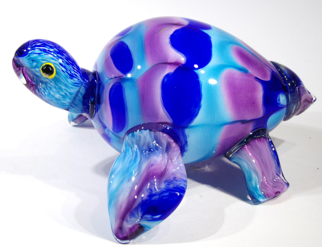 Art Glass Sea Turtle from Kela's...a glass gallery on Kauaii