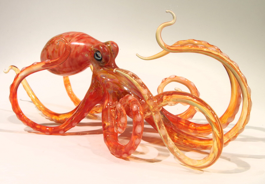 Art Glass Octopus from Kela's...a glass gallery on Kauaii