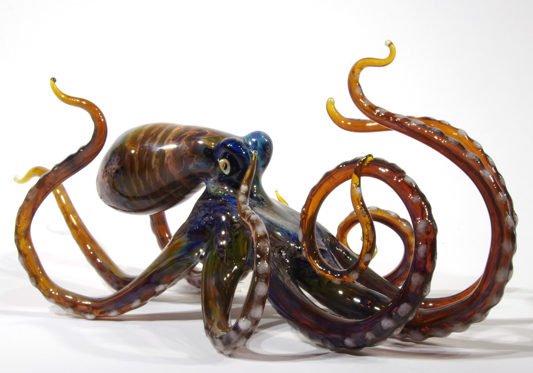 Art Glass Octopus from Kela's...a glass gallery on Kauaii
