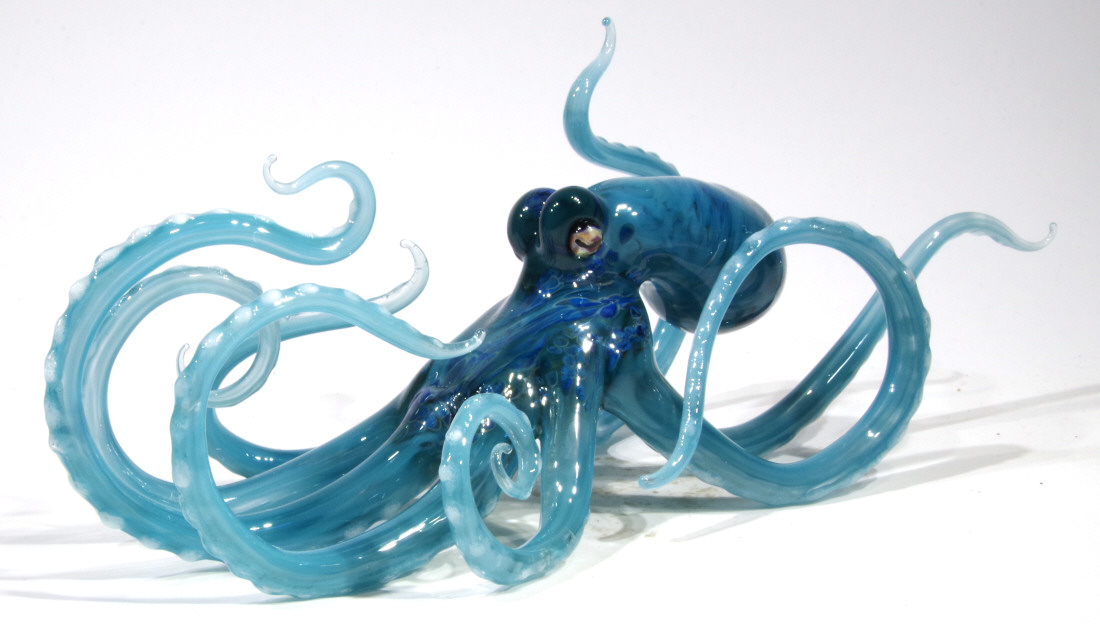 Art Glass Octopus from Kela's...a glass gallery on Kauaii