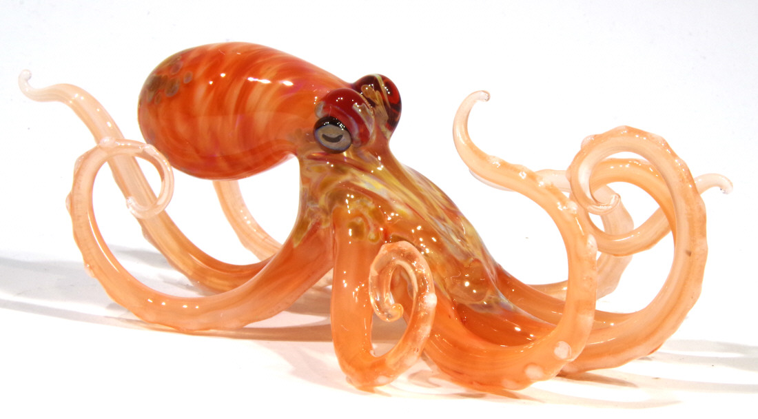 Art Glass Octopus from Kela's...a glass gallery on Kauaii