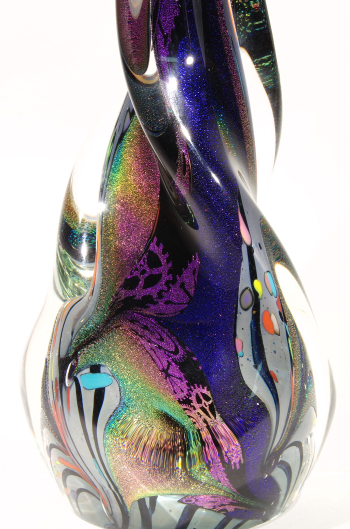 Art Glass Twist sculpture from Kela's...a glass gallery on Kauaii