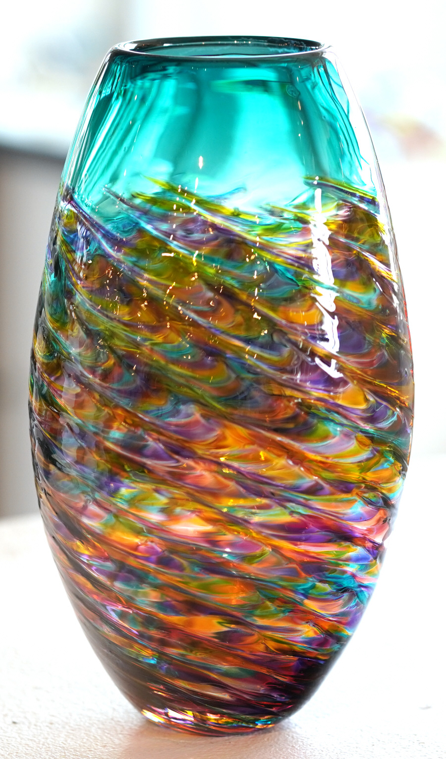 Art Glass Vase from Kela's...a glass gallery on Kauaii