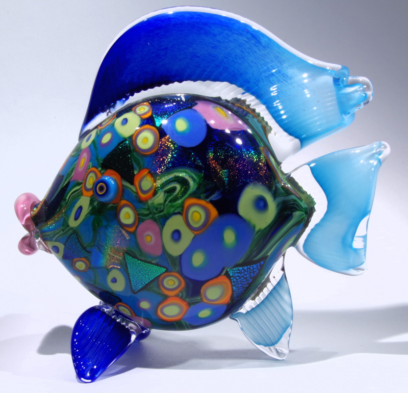 Art Glass Fish from Kela's...a glass gallery on Kauai
