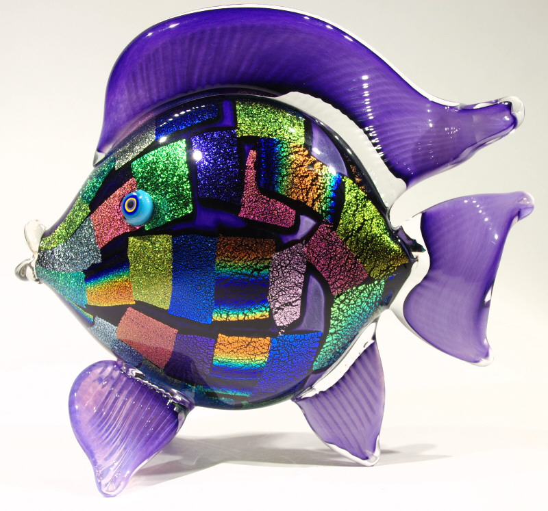 Art Glass Fish from Kela's...a glass gallery on Kauai