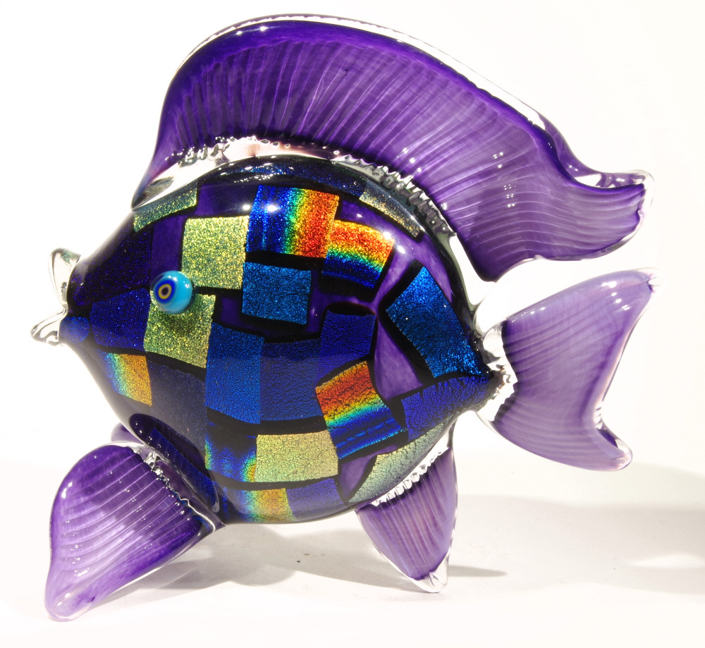 Art Glass Fish from Kela's...a glass gallery on Kauai
