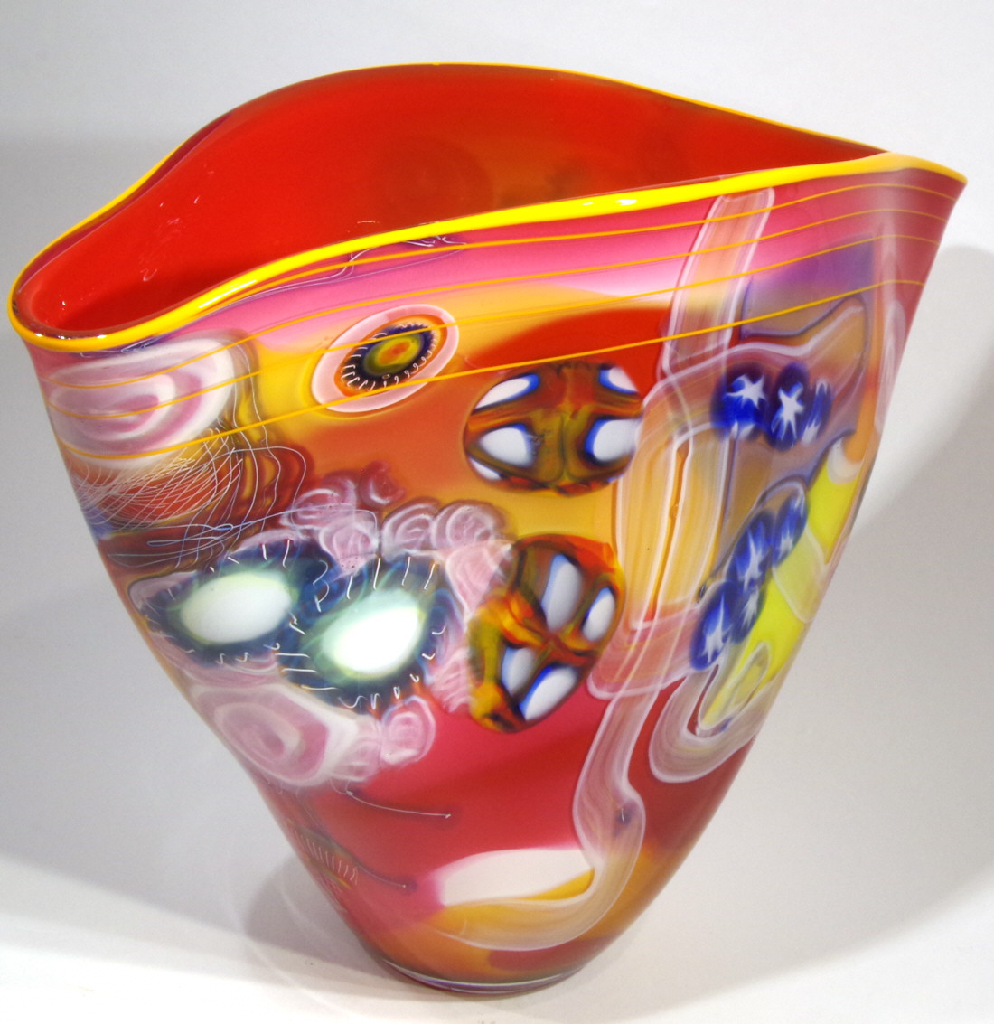 Art Glass Shell VASE from Kela's...a glass gallery on Kauaii