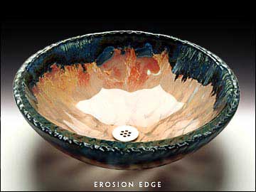 Art Glass sinks by Michael Murphy & Steve Weinstock from Kela's...a ...