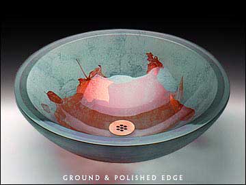 Art Glass sinks by Michael Murphy & Steve Weinstock from Kela's...a ...
