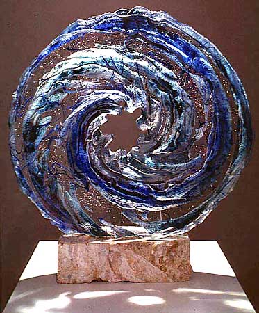 Art Glass Sculpture by Susan Gott from Kela's...a glass gallery on Kauai
