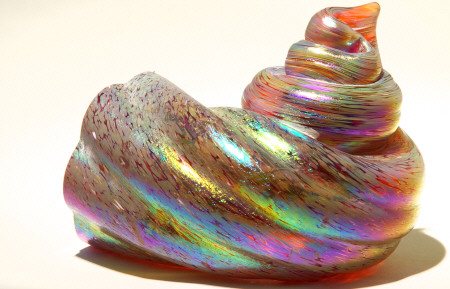 Art Glass Shell Paperweights from Kela's...a glass gallery on Kauai