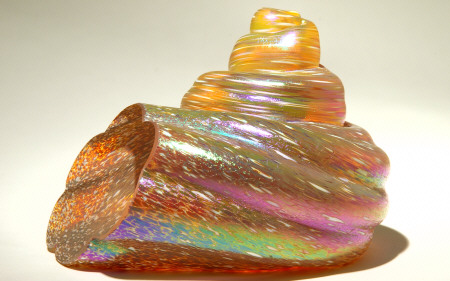 Art Glass Shell Paperweights from Kela's...a glass gallery on Kauai