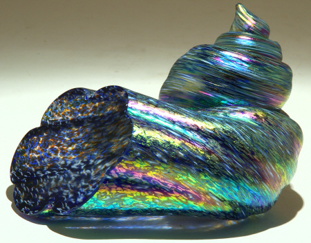 Art Glass Shell Paperweights from Kela's...a glass gallery on Kauai