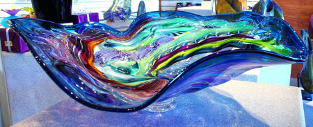 Art Glass Vase by James Nowak from Kela's...a glass gallery on Kauai