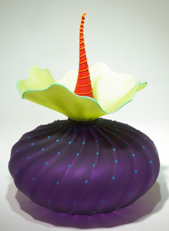 Art Glass Platter by Kliszewski from Kela's...a glass gallery on Kauai