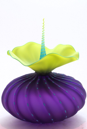 Art Glass Platter by Kliszewski from Kela's...a glass gallery on Kauai