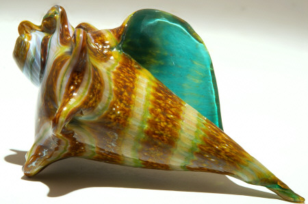 Art Glass Shells from Kela's...an art glass gallery on Kauai