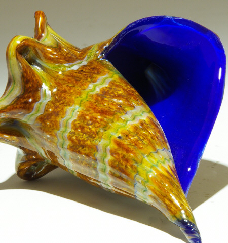 Art Glass Shells from Kela's...an art glass gallery on Kauai