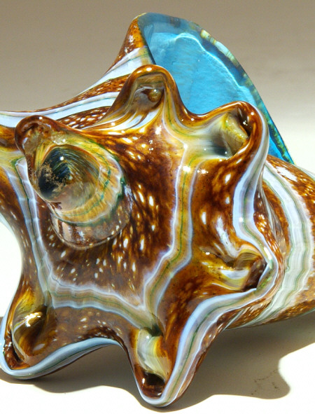 Art Glass Shells from Kela's...an art glass gallery on Kauai