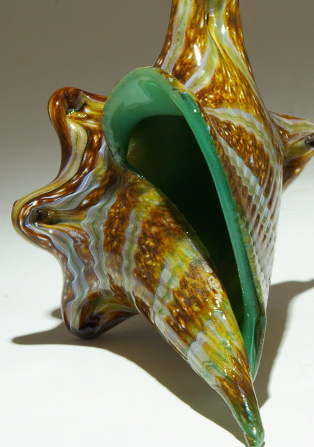 Art Glass Shells from Kela's...an art glass gallery on Kauai