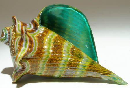Art Glass Shells from Kela's...an art glass gallery on Kauai