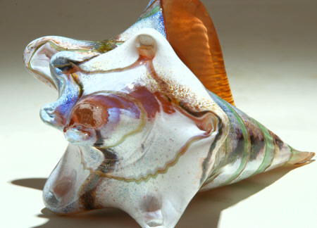 Art Glass Shells from Kela's...an art glass gallery on Kauai
