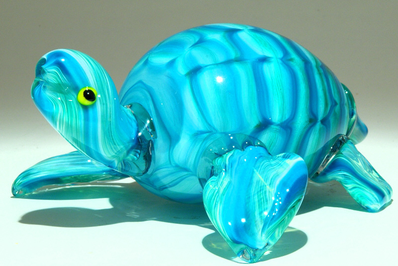 Art Glass Sea Turtle from Kela's...a glass gallery on Kauaii