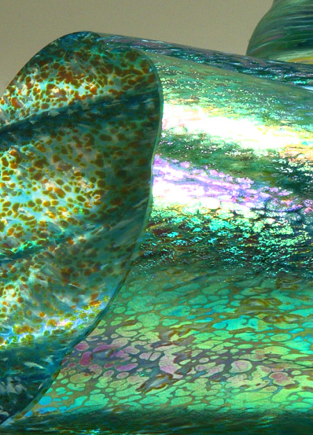 Art Glass Shell Paperweights from Kela's...a glass gallery on Kauai