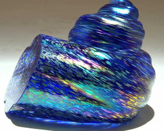 Art Glass Shell Paperweights from Kela's...a glass gallery on Kauai