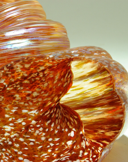 Art Glass Shell Paperweights from Kela's...a glass gallery on Kauai