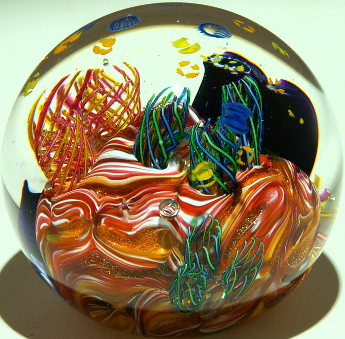 Art Glass Paperweight from Kela's...a glass gallery on Kauaii