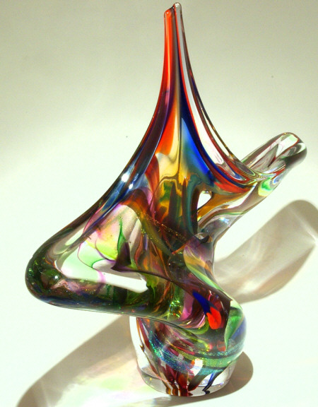 Art Glass Sculpture from Kela's...a glass gallery on Kauai