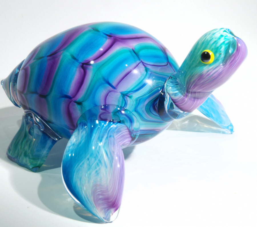 Art Glass Sea Turtle from Kela's...a glass gallery on Kauaii